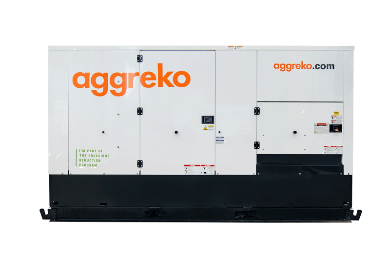 300 kW tier 4F low-emission generator rental | Aggreko US
