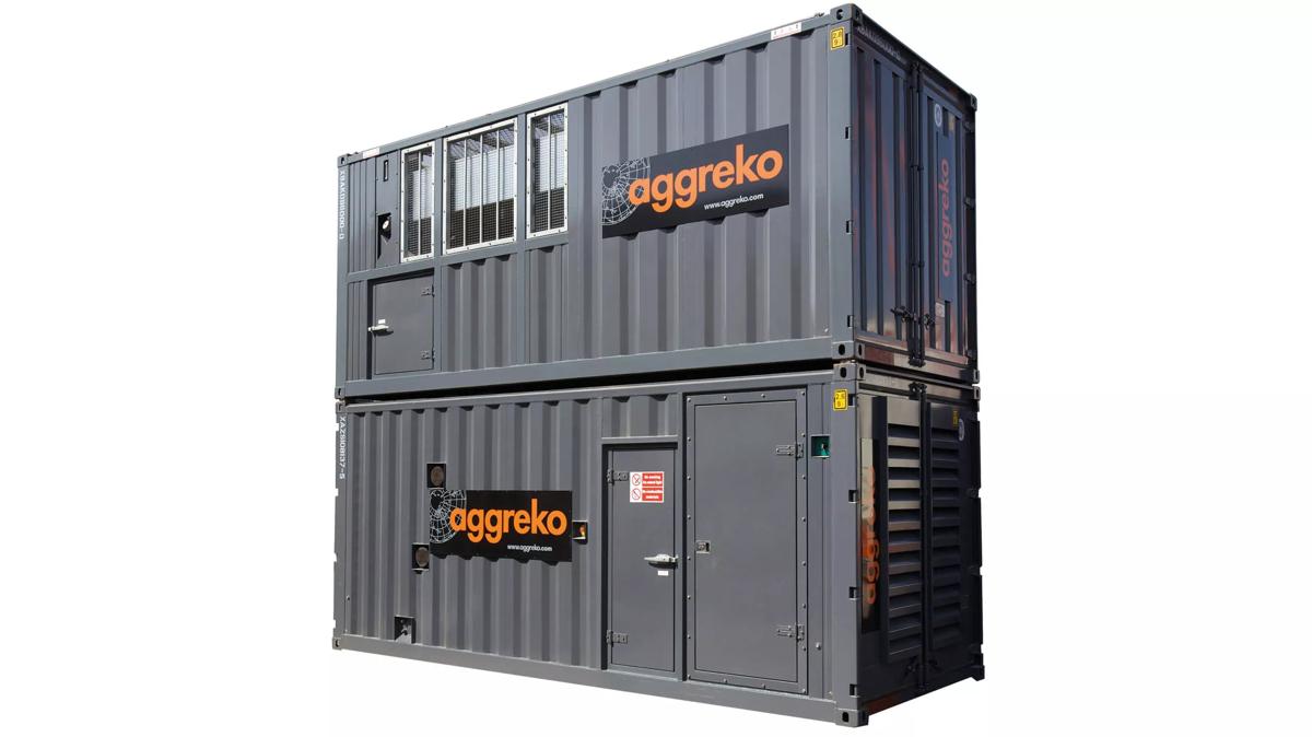 1375 kVA Gas Generator | Aggreko