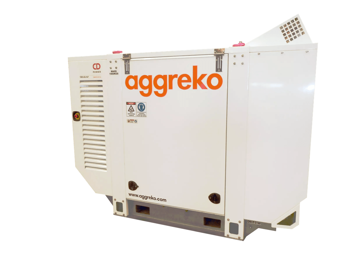 45kVA Gas Generator | Fuel Flexible Power | Aggreko