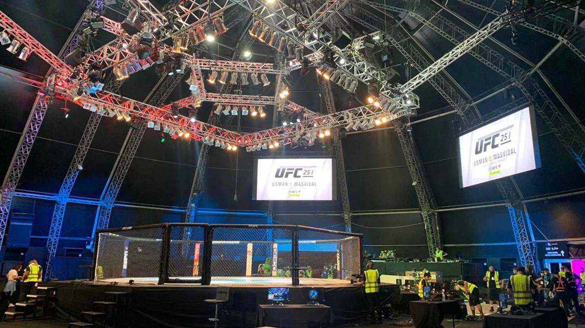 Helping put on a show for the Ultimate Fighting Championship | Aggreko EG