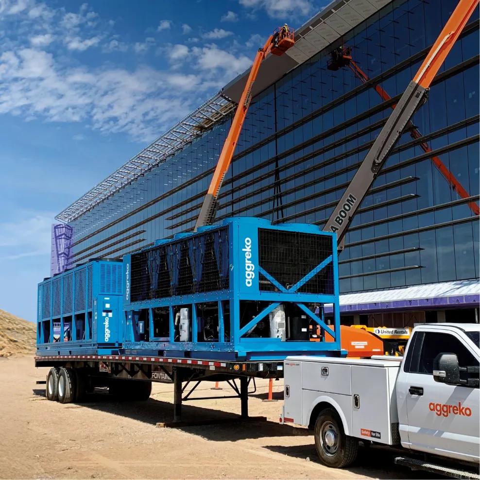 Industrial Air-Cooled Chiller | HVAC Solutions | Aggreko US