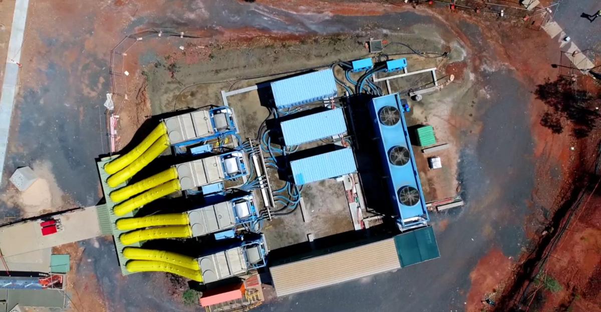A rush of cool air for a hot underground mine | Aggreko OM