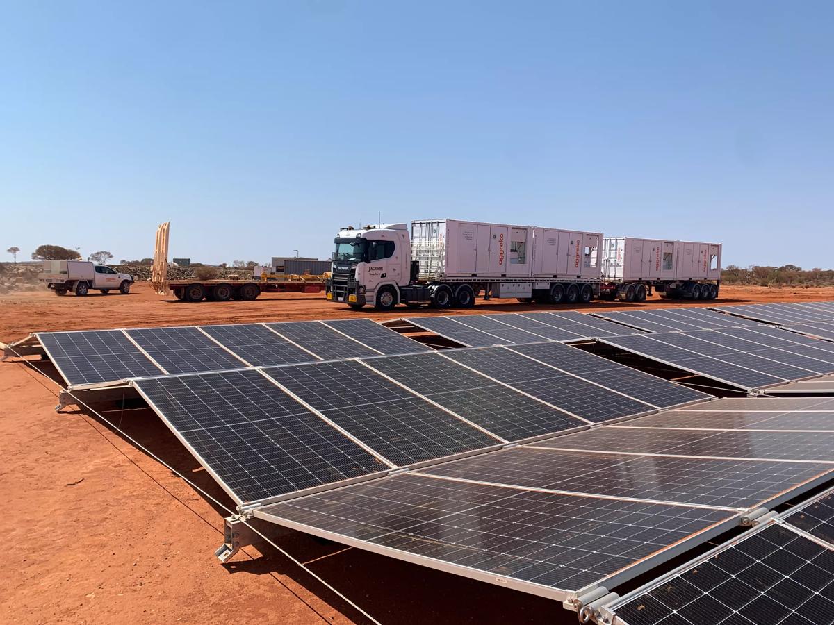 Providing renewable off-grid power for a remote gold mine | Aggreko