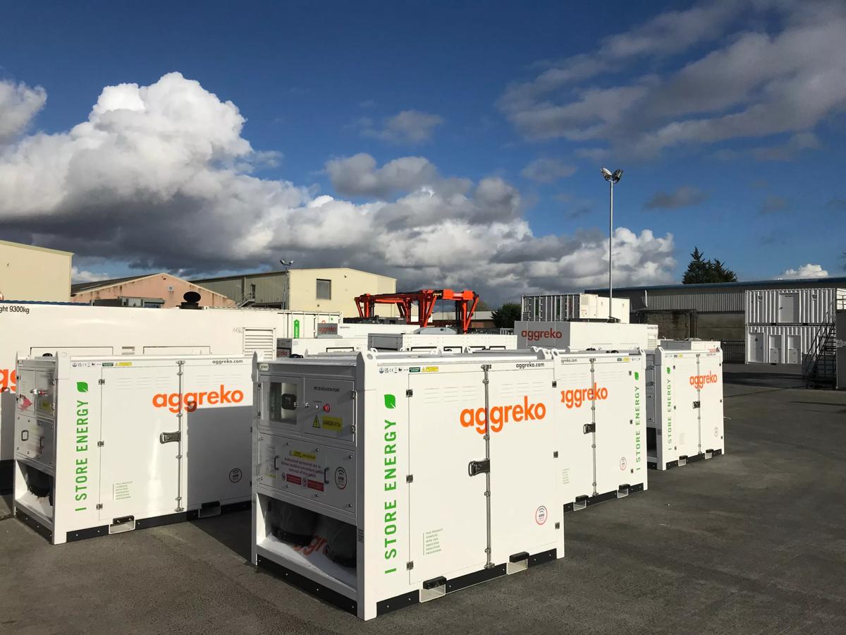 Industrial Battery Energy Storage Solutions | Aggreko SG
