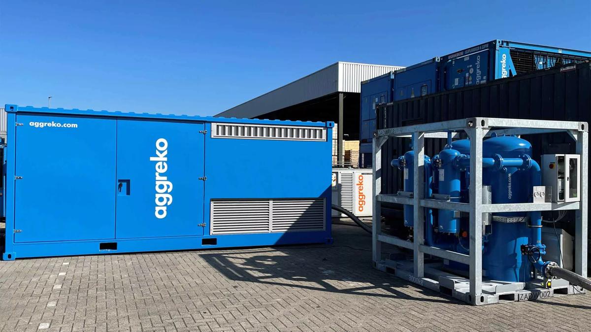 Location de compresseurs d'air exempt d'huile | Solutions d'air comprimé | Aggreko FR