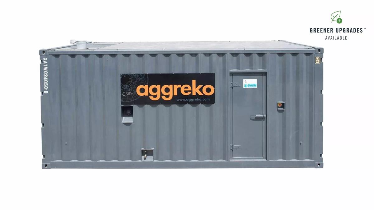 1000 kVA Containerised Diesel Generator | Aggreko UK