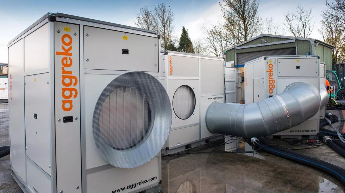 Industrial Air Handler Unit Hire | Hire Air Handling Units | Aggreko UK