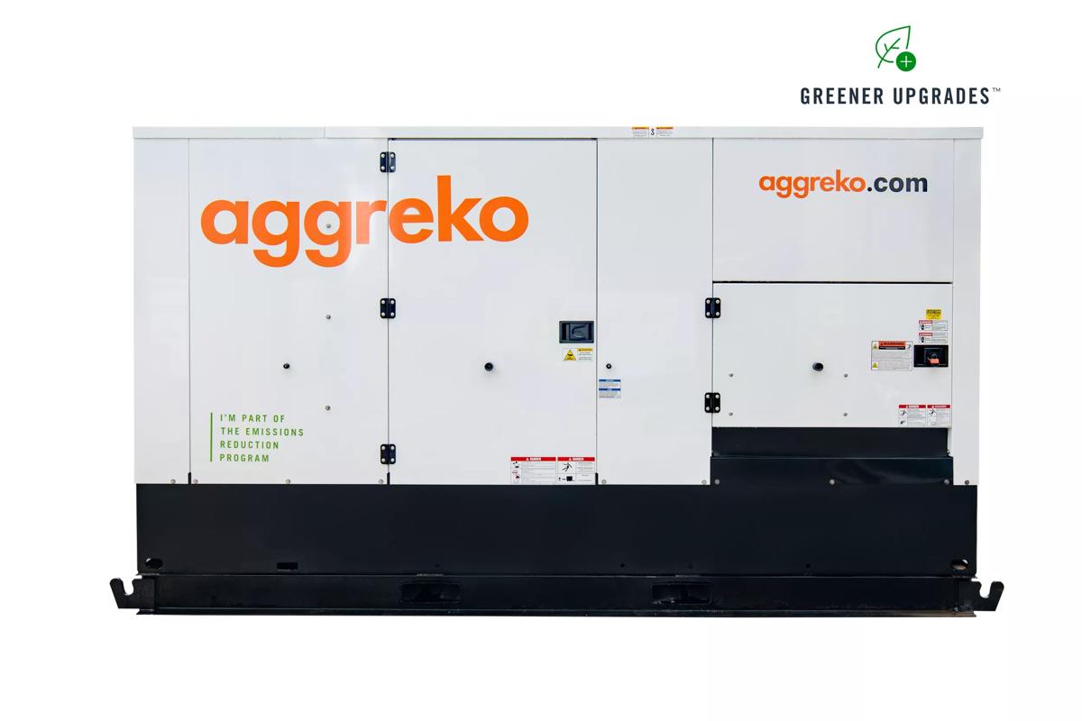 300 kW Tier 4F Low-Emission Generator Rental | Aggreko US