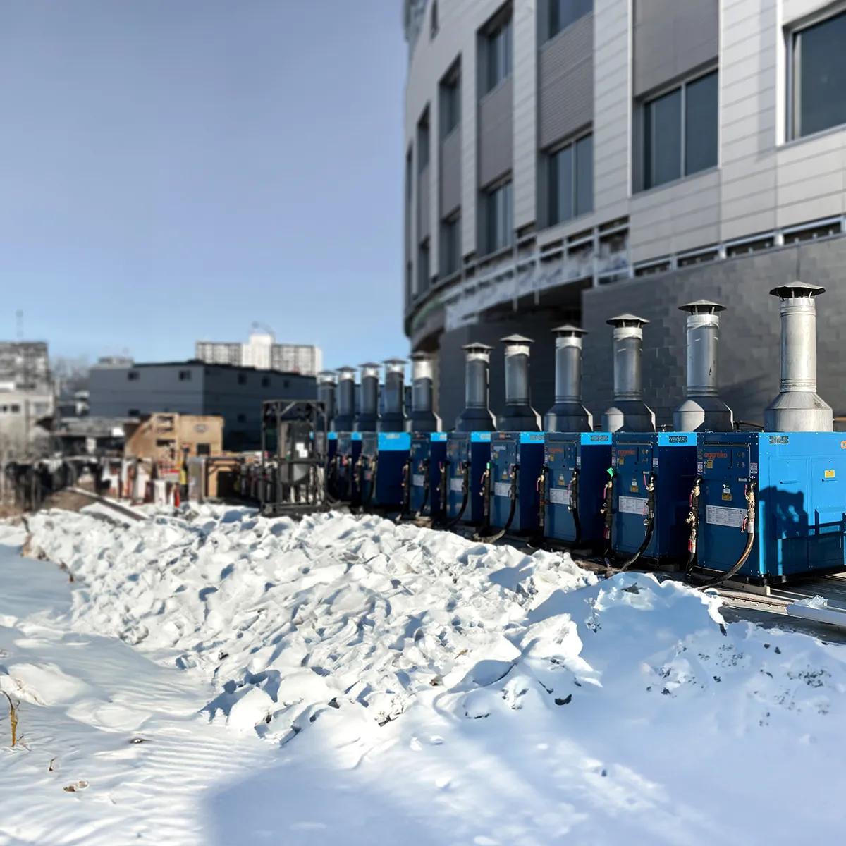 Custom Industrial Heating Construction Solution | Aggreko US