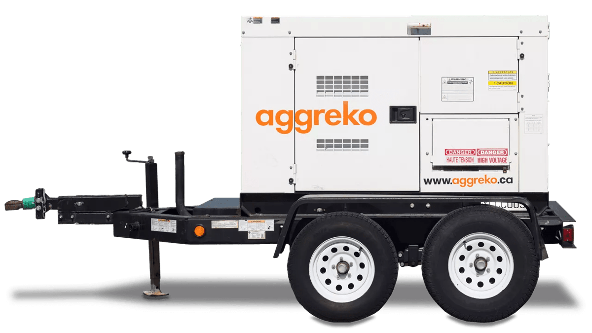 40 kW Diesel Generator Rental & Emergency Power | Aggreko US