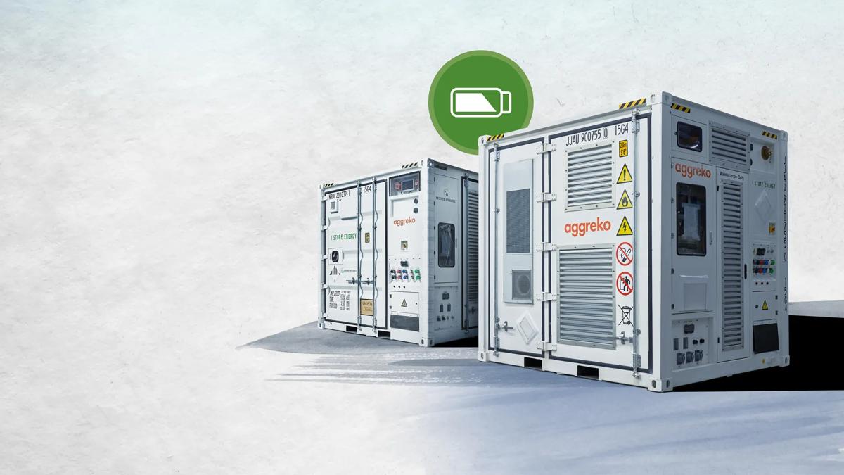News: Aggreko launches mid-sized BESS | Aggreko AU