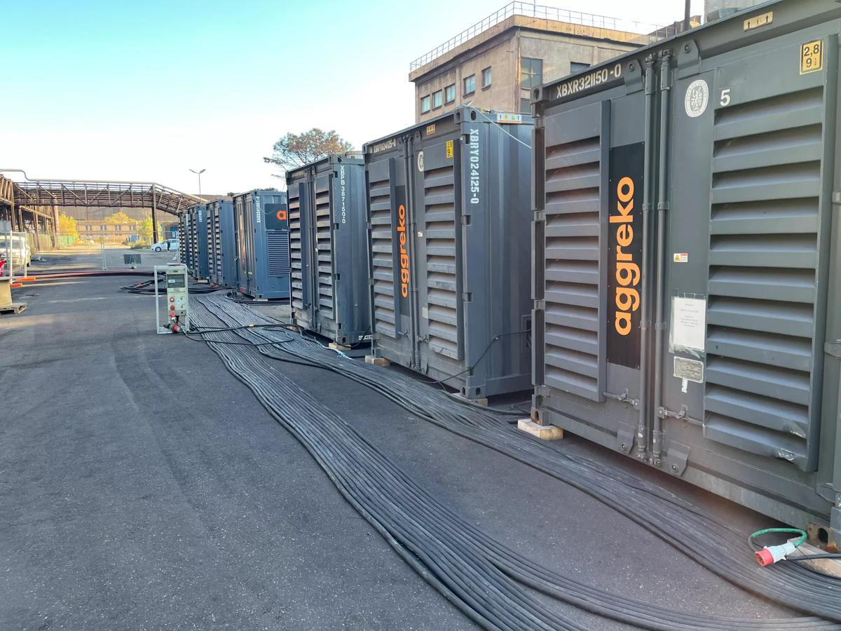 Industrial Diesel Generator System Rentals | Aggreko SG