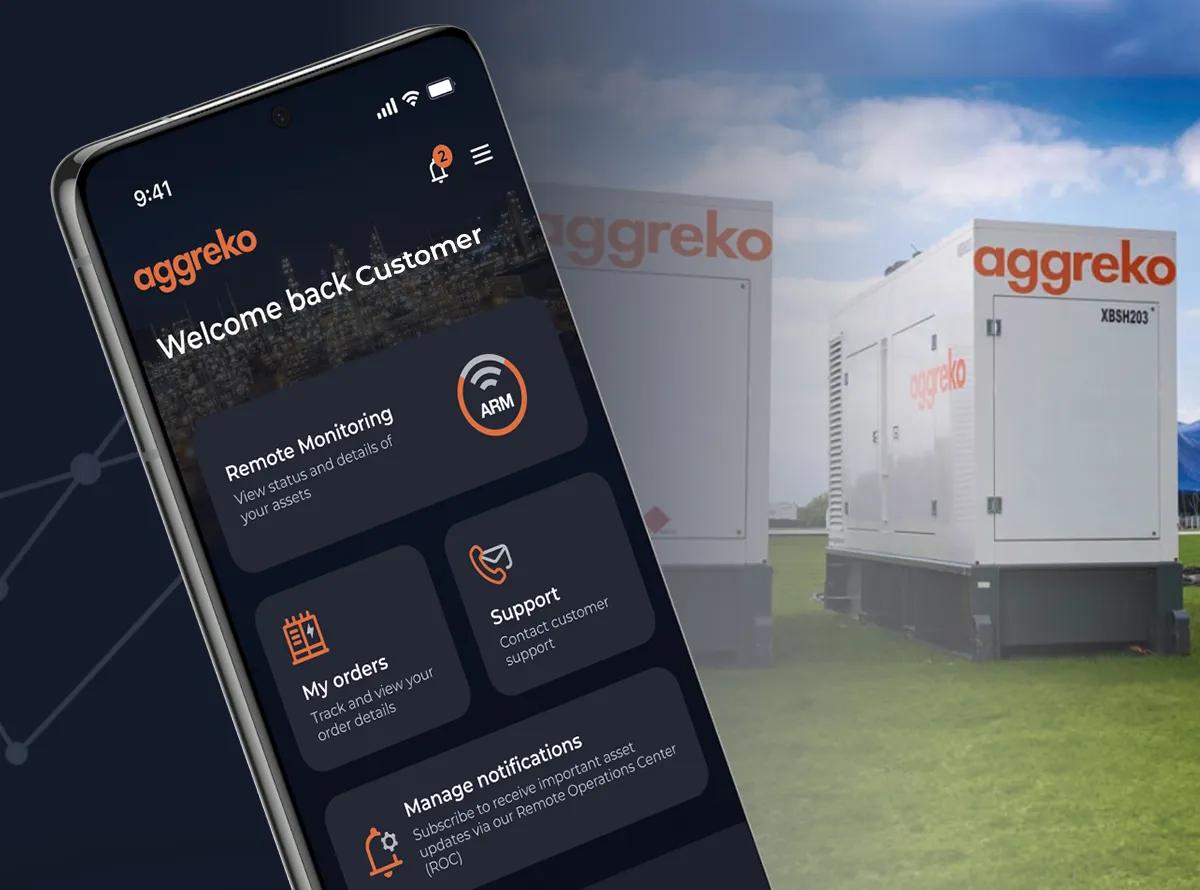 Aggreko Connect | Customer Portal & App | Aggreko FJ