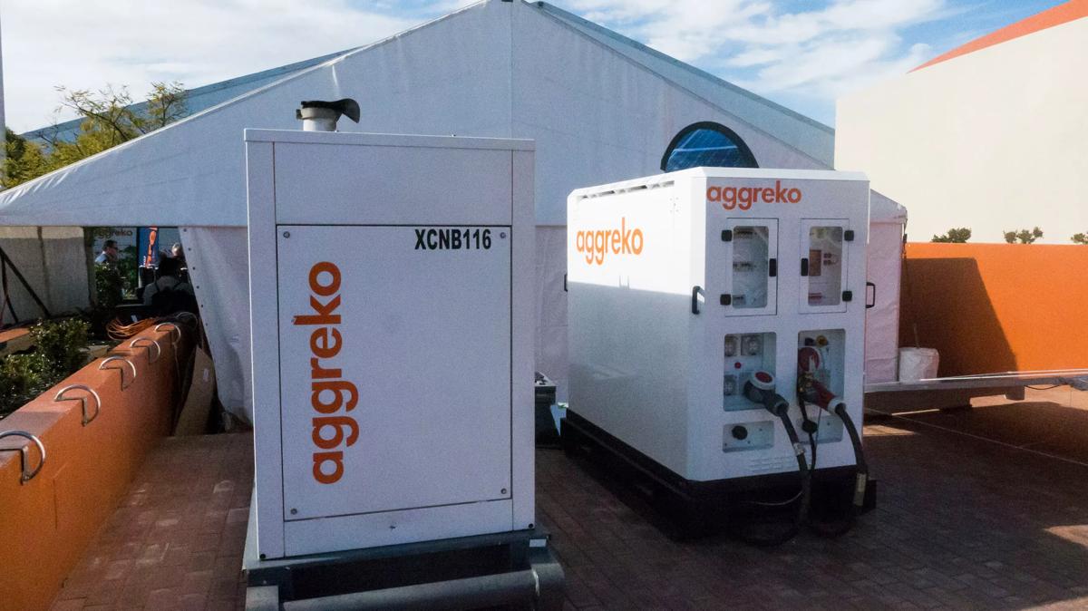 Power, Cooling & Heating for Temporary Structures | Aggreko FJ