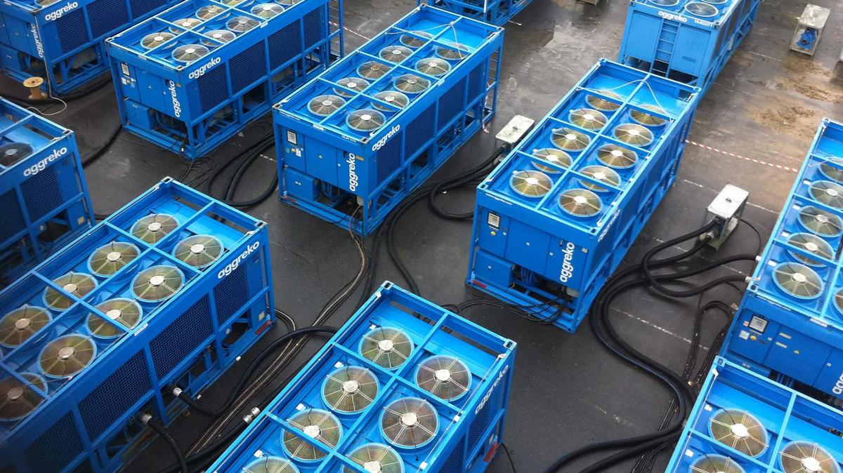 Gasoline rundown cooling| Process Cooling Case Study | Aggreko