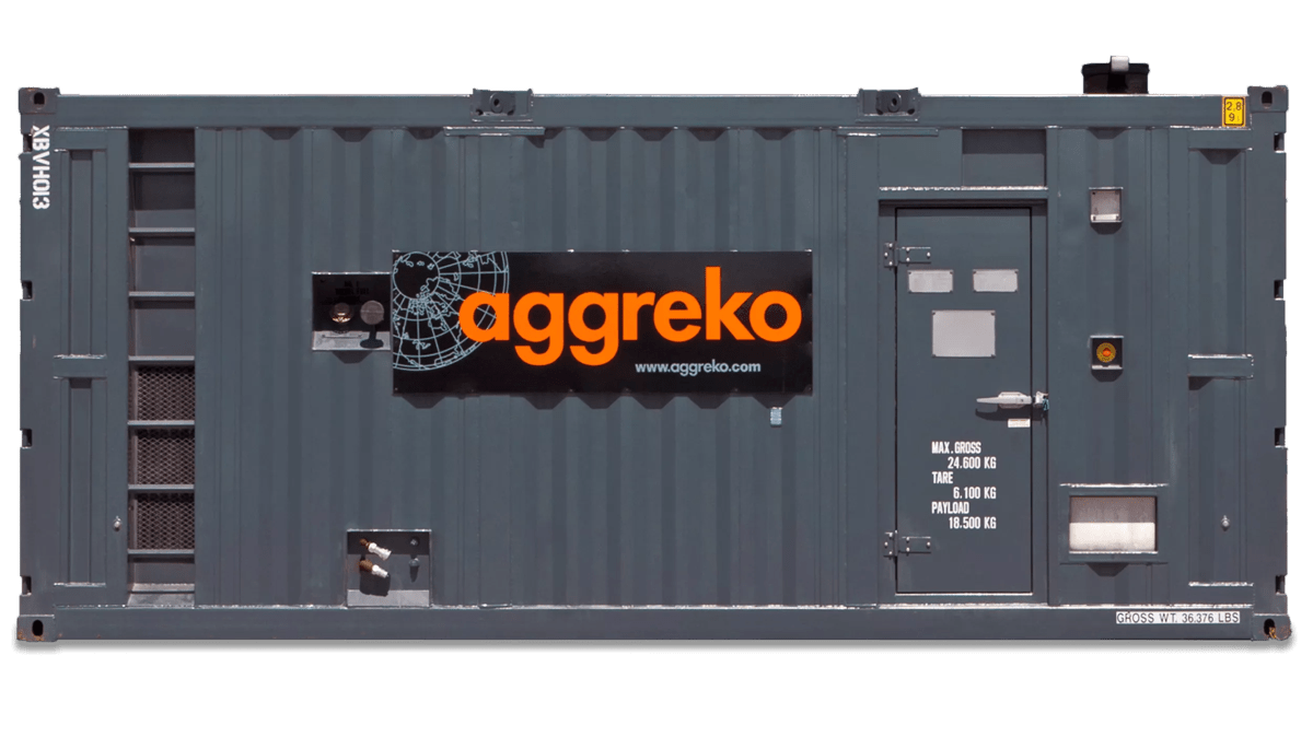 1500 kW Diesel Generator Rental & Backup Power | Aggreko US