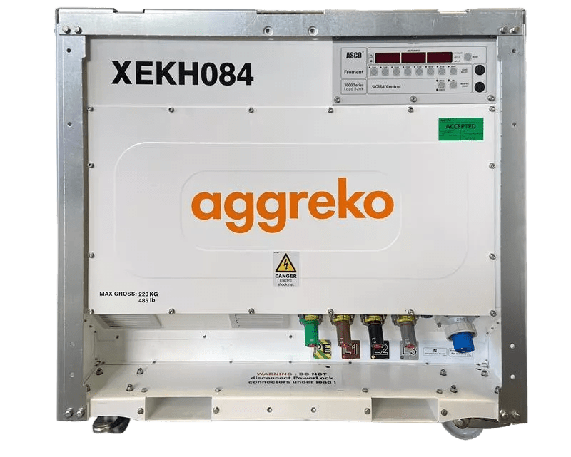 Resistive Load Bank 200 kW | Aggreko SG