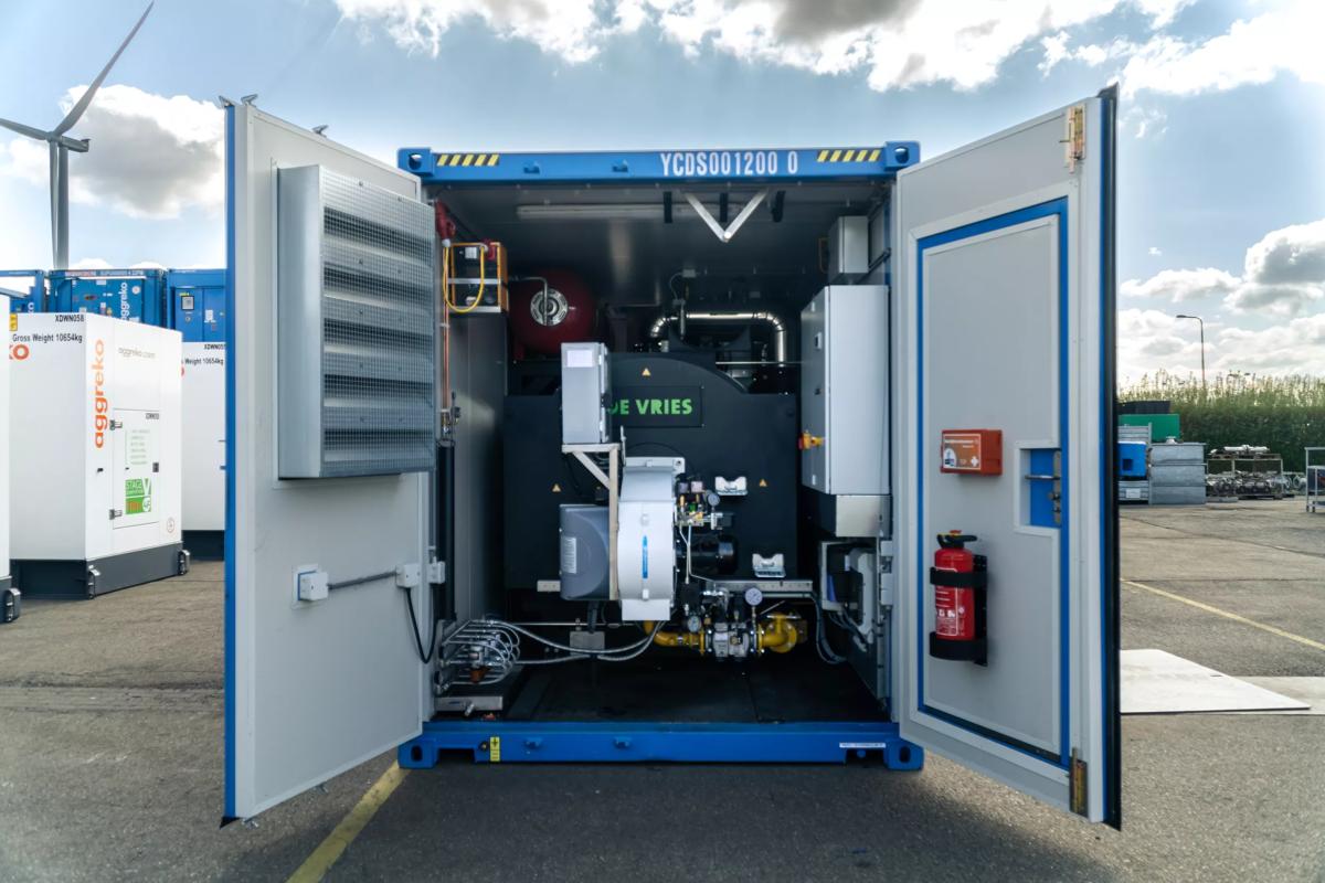 Smart, slient boiler solution heats new homes | Aggreko UK