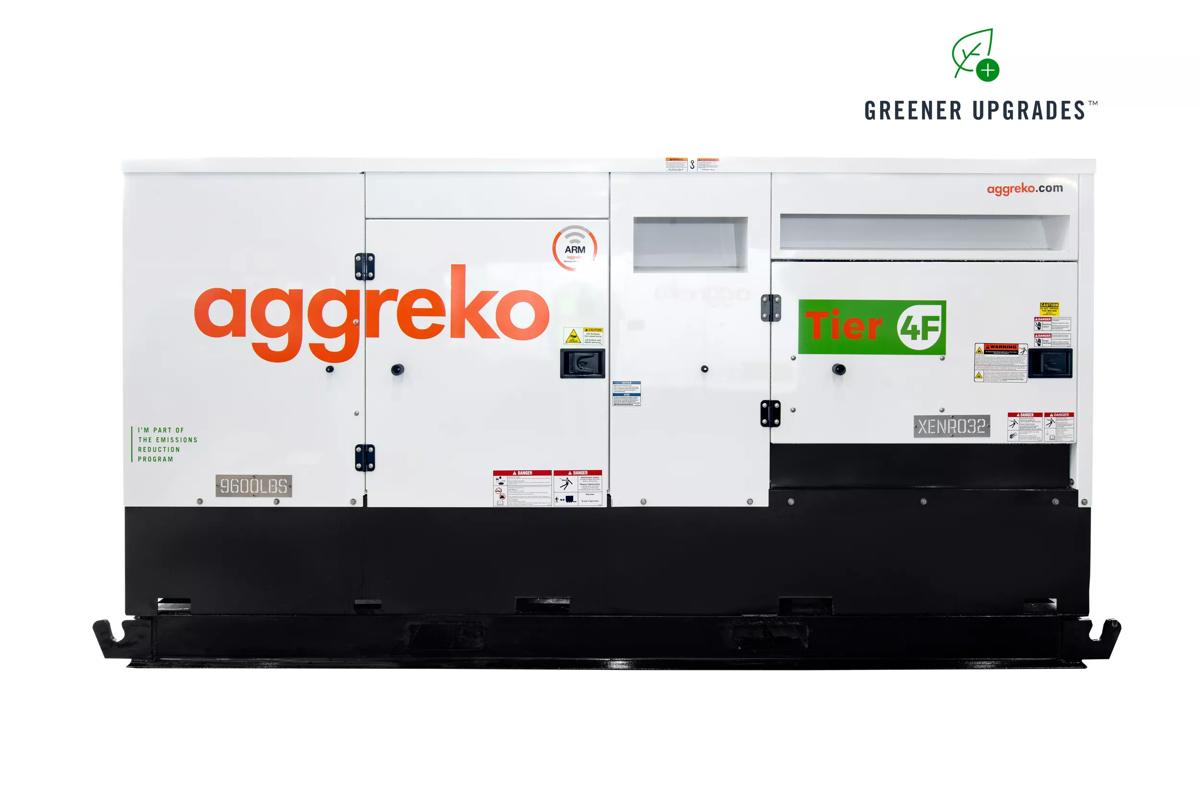 200 kW Tier 4F Diesel Generator Rental | Aggreko US