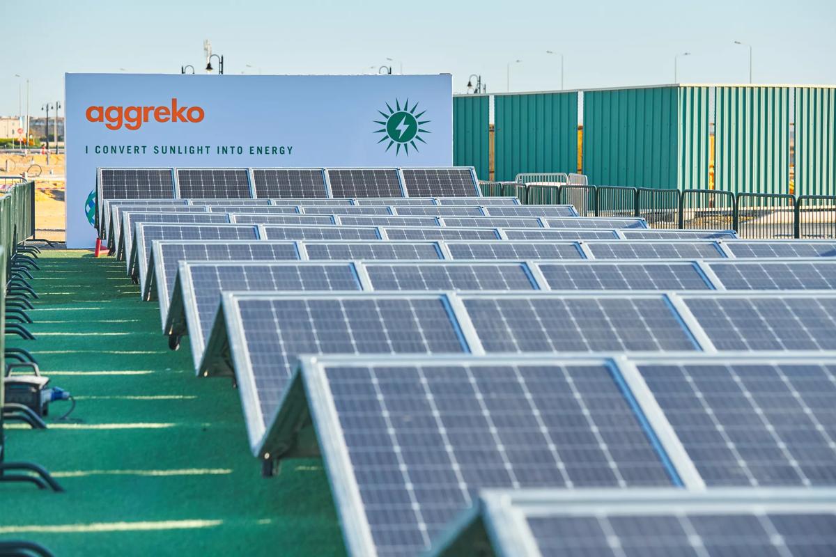Solar energy | Aggreko EN
