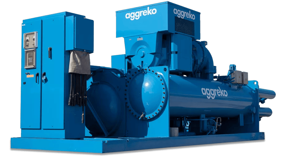 1000 Ton Industrial Water-Cooled Chiller Rental | Aggreko US