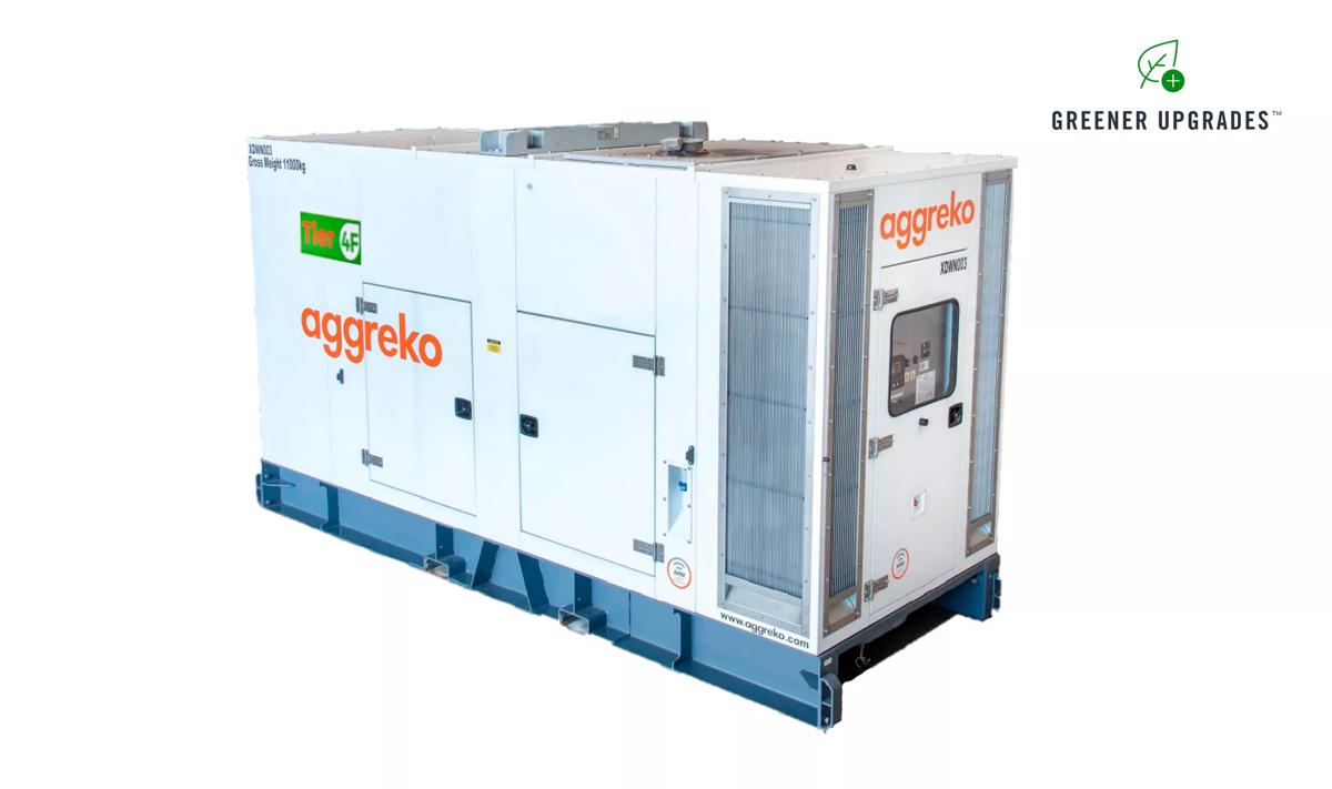 600 kW Tier 4F Low-Emission Generator Rental | Aggreko US